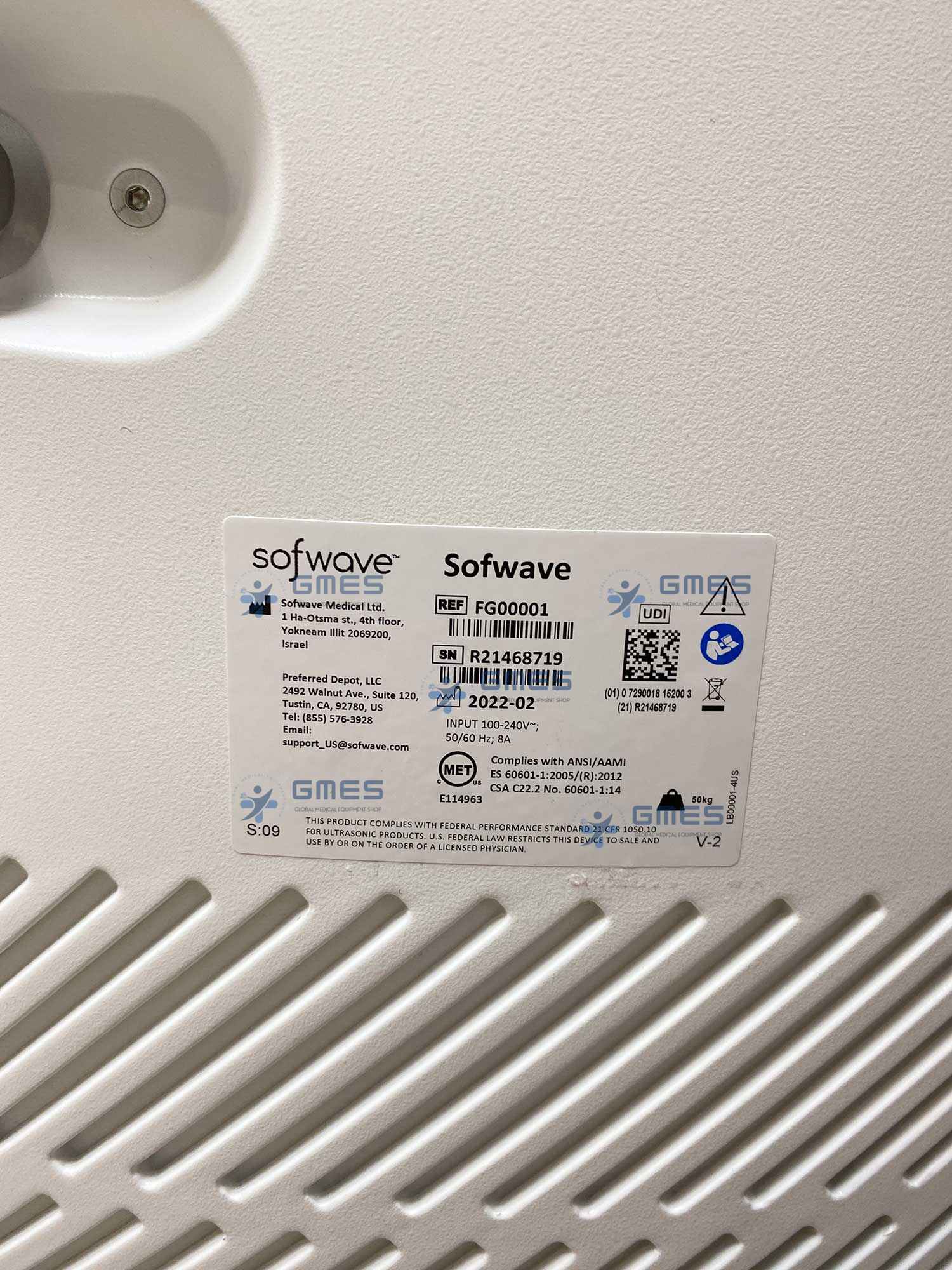 Sofwave Skin Tightening Machine - Global Medical Equipment Shop